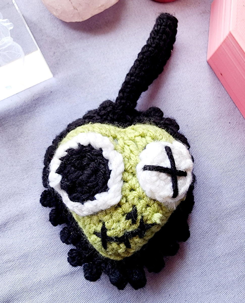 Gir Invader Zim Crochet Plushie| Forever Wild Alternative Emporium