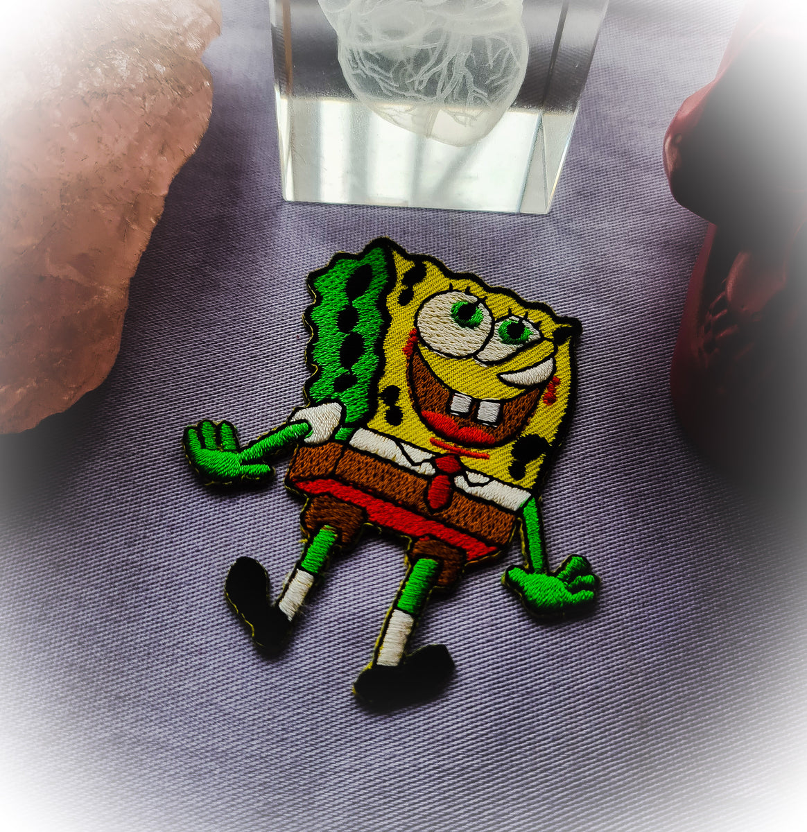 Spongebob Squarepants Badge Patch| Forever Wild Alternative Emporium