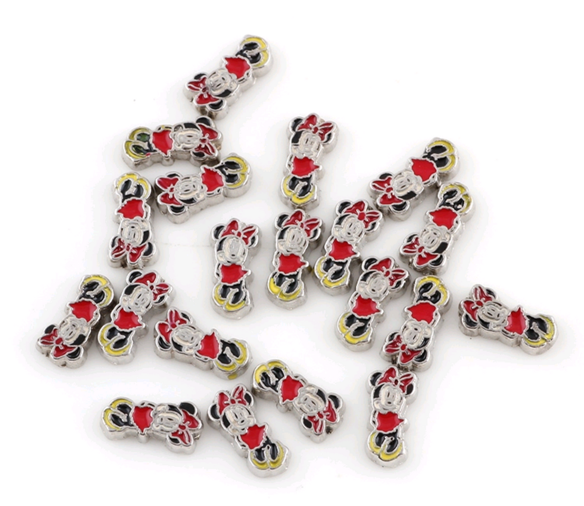 Minnie Mouse Floating Charm| Forever Wild Alternative Emporium