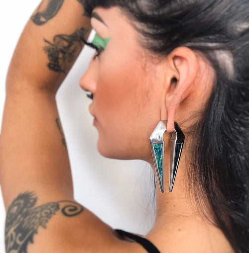 Keyhole Ear Weights ~ Pair| Forever Wild Alternative Emporium